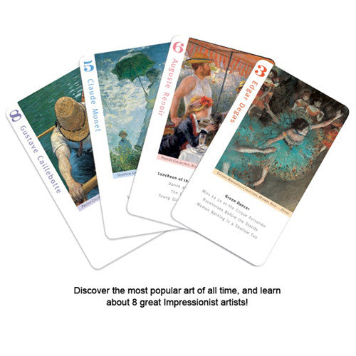 Go Fish For Impressionist Artists Playing Cards and Book| Children's ...
