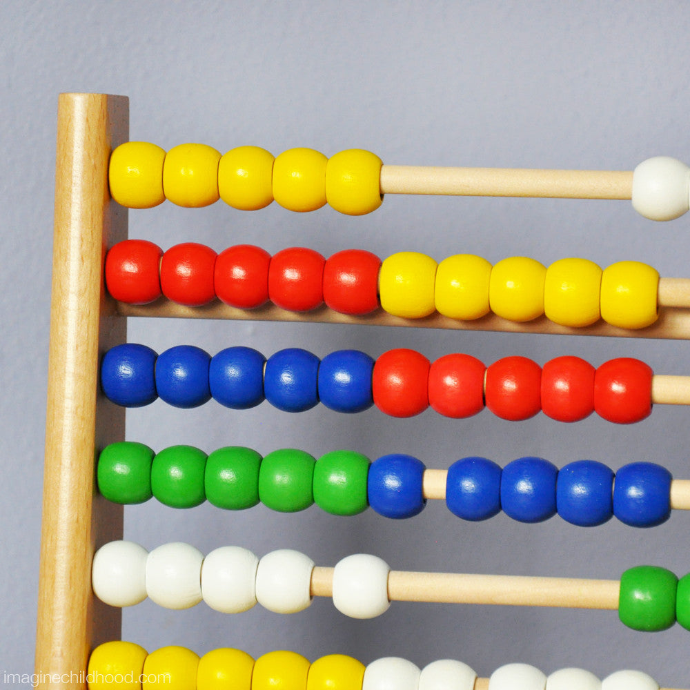 Wooden Counting Frame – Imagine Childhood