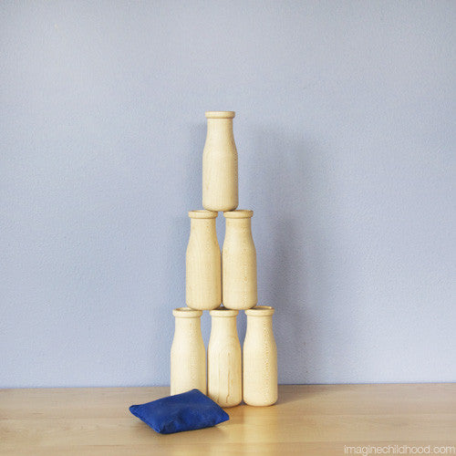 Milk Bottle Toss Game – Imagine Childhood