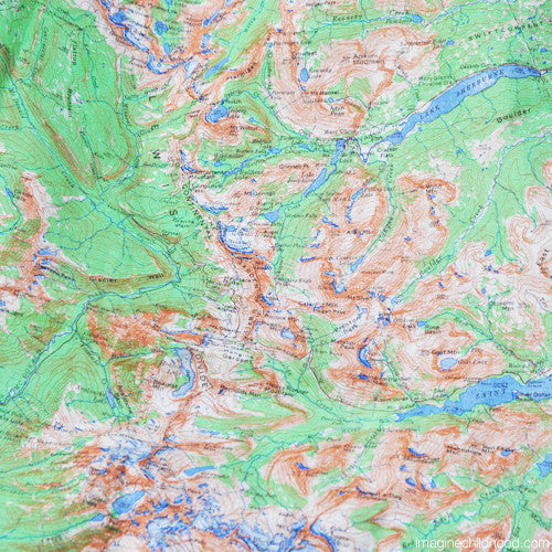 National Parks Bandanas | Topo Map Bandanas | Education Tools – Imagine ...