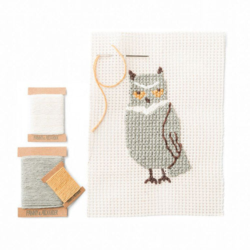 Owl Cross Stitch Kit – Imagine Childhood