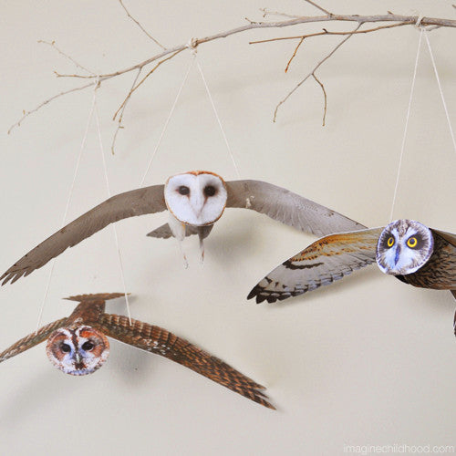 Owl Mibile Kit | Children's Mobile | Owl Mobile | Education Tools for ...
