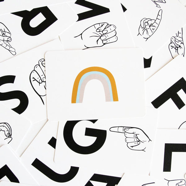 Sign Language Flash Cards – Imagine Childhood