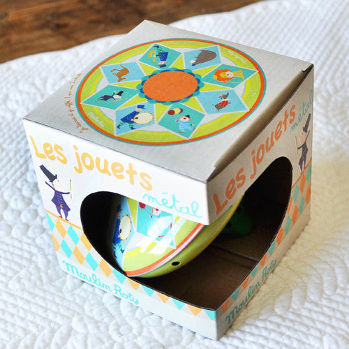 Classic Spinning Top | Childhood Classic Game | Children's Metal ...